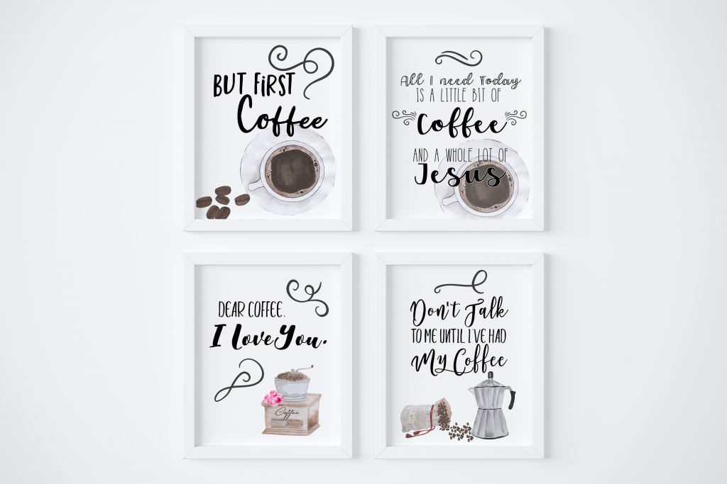 Free Printable Prints for Coffee Lovers - With Printables