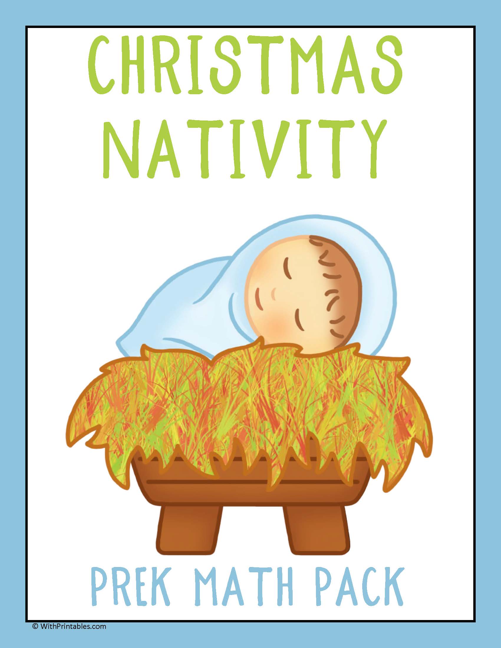 Preschool Christmas Math Printables Kids will Love - With Printables